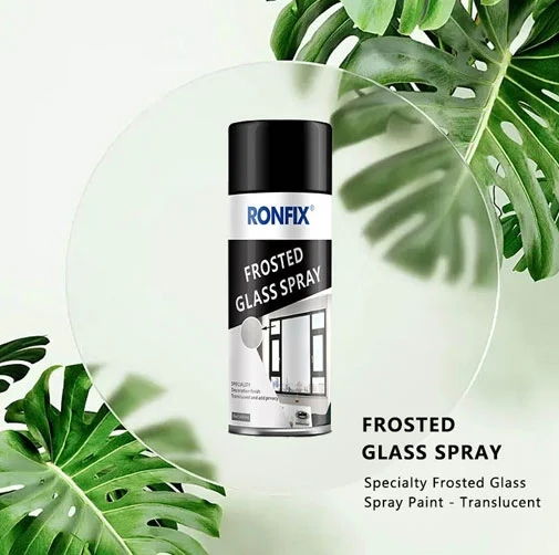 Frosted Glass Spray Paint: FUNGOM